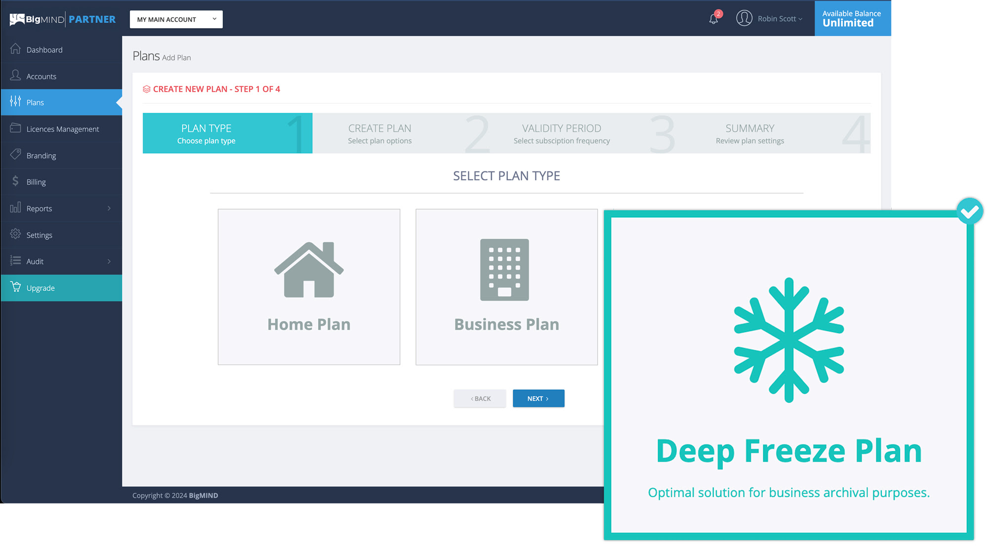 Resell BigMIND's Deep Freeze: Maximize Profits with custom plans